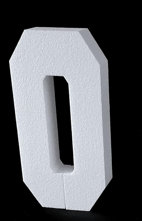 Amazon.com: 23'' H Free Standing 2'' Thick EPS Foam Letters Bottom ...