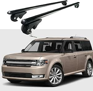 Amazon.com: FTAPACCE 2PCS Crossbar Cross Bars Fits for Ford Flex 2009 ...