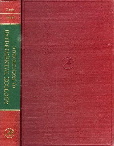 Introduction to Experimental Ecology: LEWIS, T. and L.R. Taylor ...