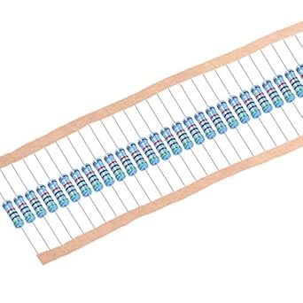 uxcell 30Pcs 51K Ohm Resistor, 2W 1% Tolerance Metal Film Resistors ...