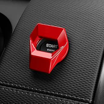 Amazon.com: Autofield Engine Start Stop Button Cover Push to Start ...