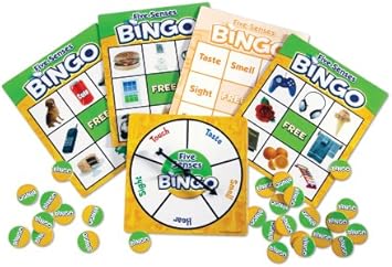 Amazon.com: Learning Resources - Five Senses Bingo : Toys & Games
