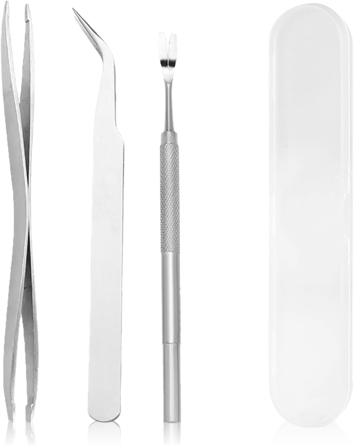 Embhlitfe Stainless Steel Tick Remover Tool Set - 3-Piece Tick Removal ...