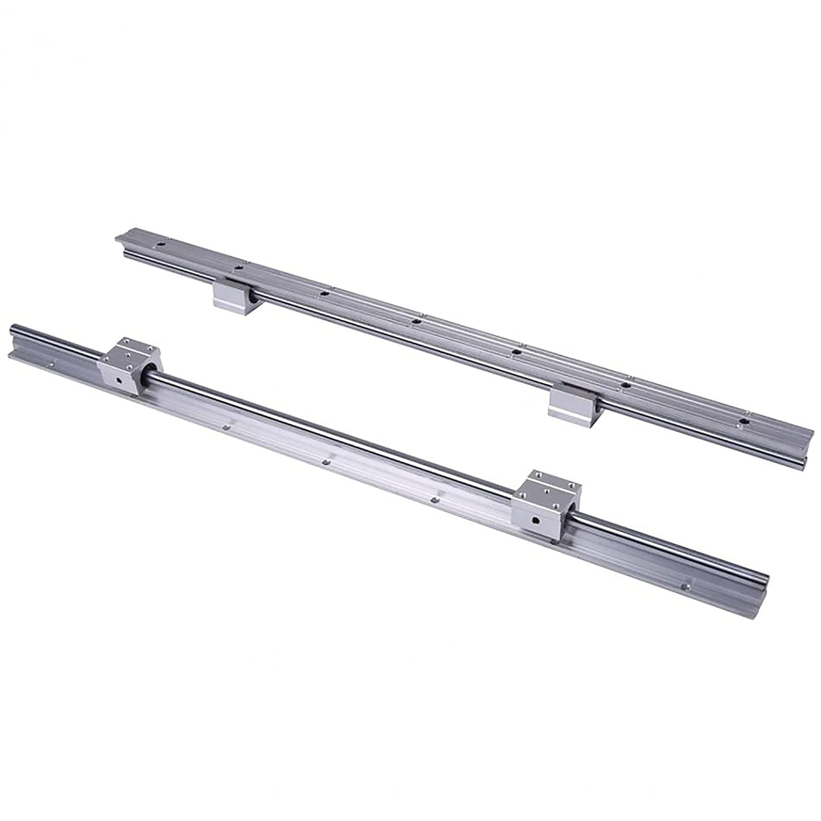 Snapklik.com : GUWANJI Linear Rails And Bearings 700mm/27.6 Inch SBR16 ...