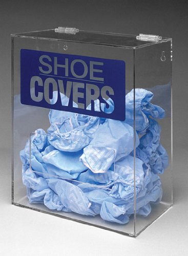 Acrylic shoe cover dispenser: Science Lab Boot And Shoe Covers: Amazon ...