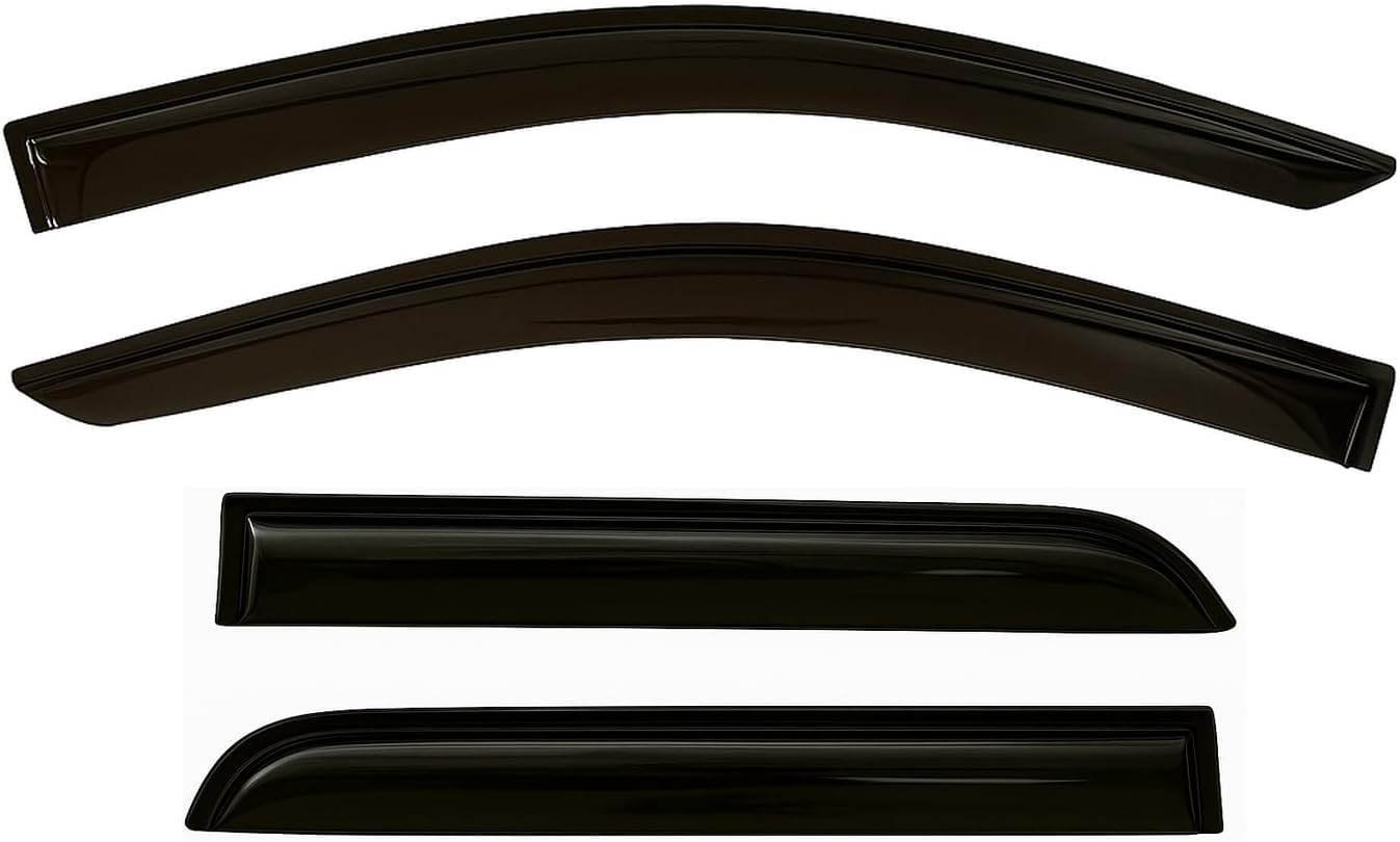 Snapklik.com : 2022-2026 Tape-On Rain Guards For Ford Maverick Side ...