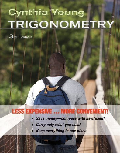 Trigonometry 3rd Binder R edition by Young, Cynthia Y. (2011) Loose ...