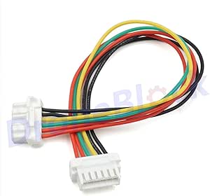 Amazon.com: Lubusi CLIK-Mate 2.0mm 6 Pin Cable 17cm for Pixhawk Power ...