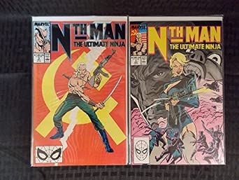 MARVEL COMICS GROUP Nth MAN THE ULTIMATE NINJA Set of 4, No.1-4, Aug ...