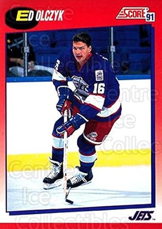 Amazon.com: (CI) Ed Olczyk Hockey Card 1991-92 Score Canadian Bilingual ...