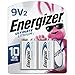 Amazon.com: Energizer 9V Batteries, Ultimate Lithium, Original Version ...