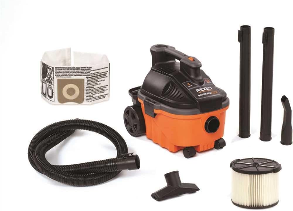 Ridgid WD1851 - Aspiradora de Solidos y Líquidos, 16 Gallones, 6.5 HP ...