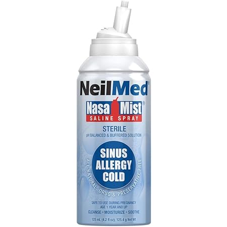 Amazon.com: NeilMed NasaMist Hypertonic Extra Strength Saline Spray ...