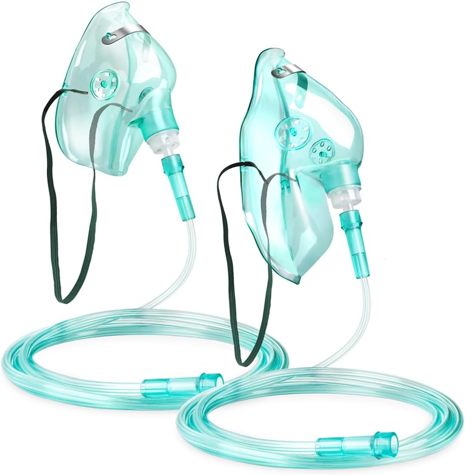 Amazon.com: Oxygen Mask, Adult Elongated Oxygen Mask with 7feet Length ...