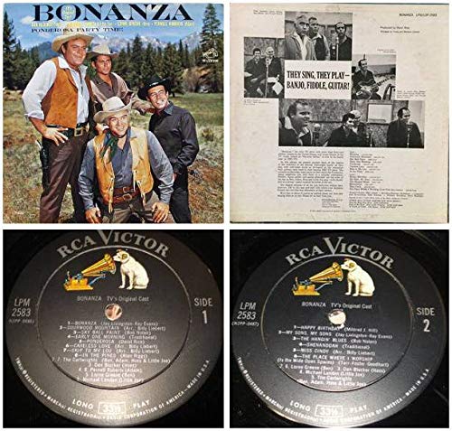 Lorne Greene, Michael Landon, Pernell Roberts, Dan Blocker - Bonanza Tv ...