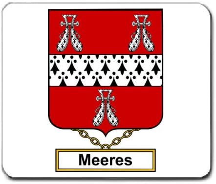 Amazon.com: Meeres or Mears Family Crest Coat of Arms Mouse Pad ...