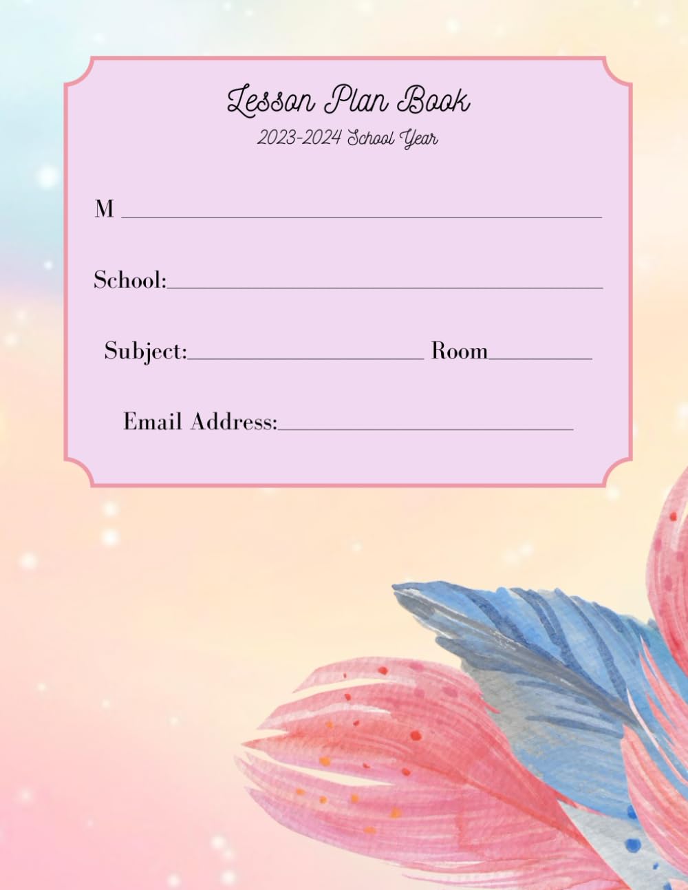 Teacher lesson plan book just for Elementary Specialists!: A Lesson ...