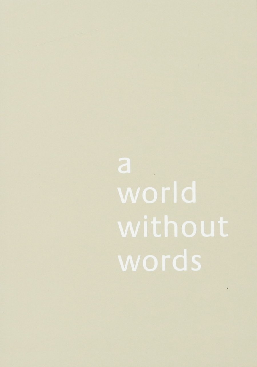 A World Without Words : Jasper Morrison: Amazon.co.uk: Books