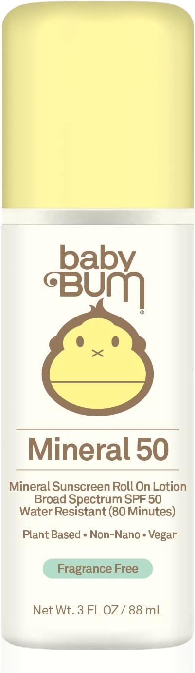 Amazon.com : Sun Bum Baby Bum SPF 50 Sunscreen Spray | Mineral UVA/UVB ...