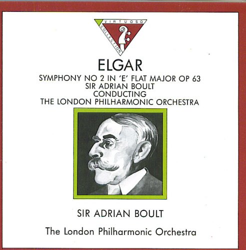 Elgar: Symphony No, 2 In E Flat Major Op. 63 Sir Adrian Boult ...