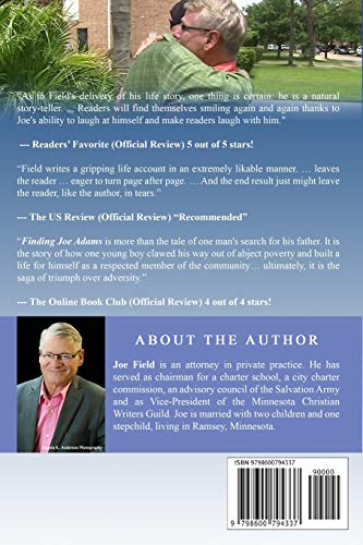 Snapklik.com : Finding Joe Adams: Overcoming Great Odds A Son Searches ...