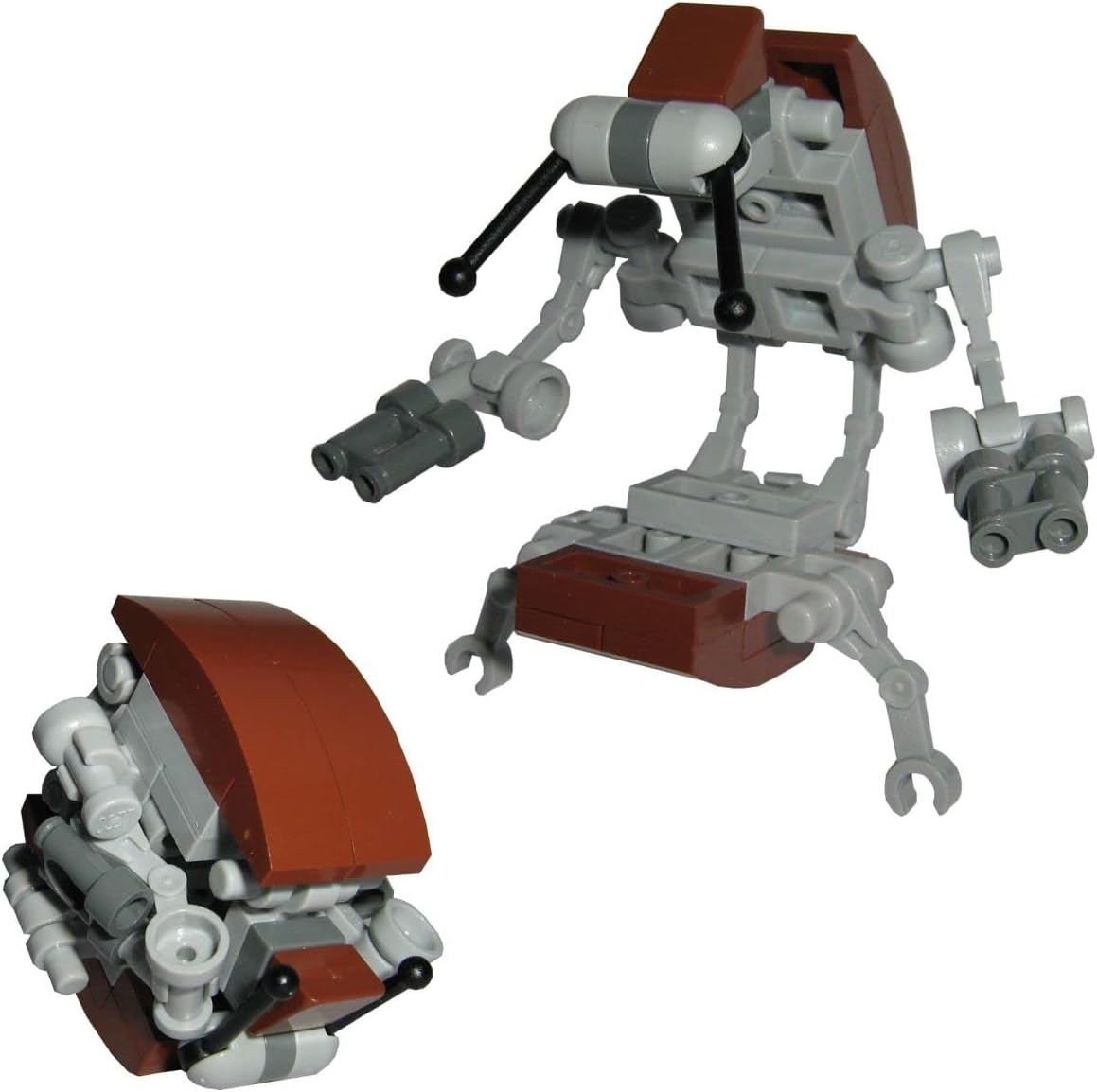 Custom Brick Design - Kus AG-1 Droideka Battle Droid figure - made from ...