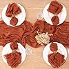 Amazon.com: MLMC Terracotta Cheese Cloth Napkins Fall Napkins Set of 24 ...