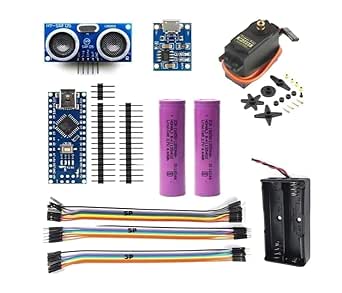 SP Electron DIY Project Kit for Automatic Dustbin with Ultrasonic ...