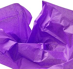 Amazon.com: 24ea - 20 X 30 Deep Lavender Quire Fold Tissue Paper ...