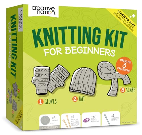 Top 10 Knitting Kit For Beginners of 2022 - Katynel