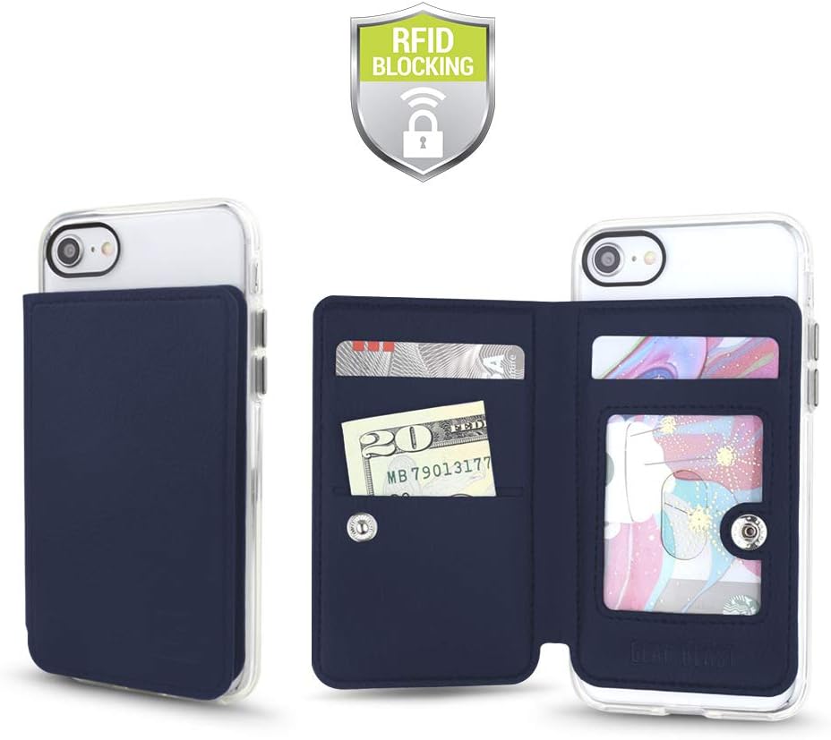 Amazon.com: Cell Phone Wallet for Back of Phone, Stick On Wallet Credit ...