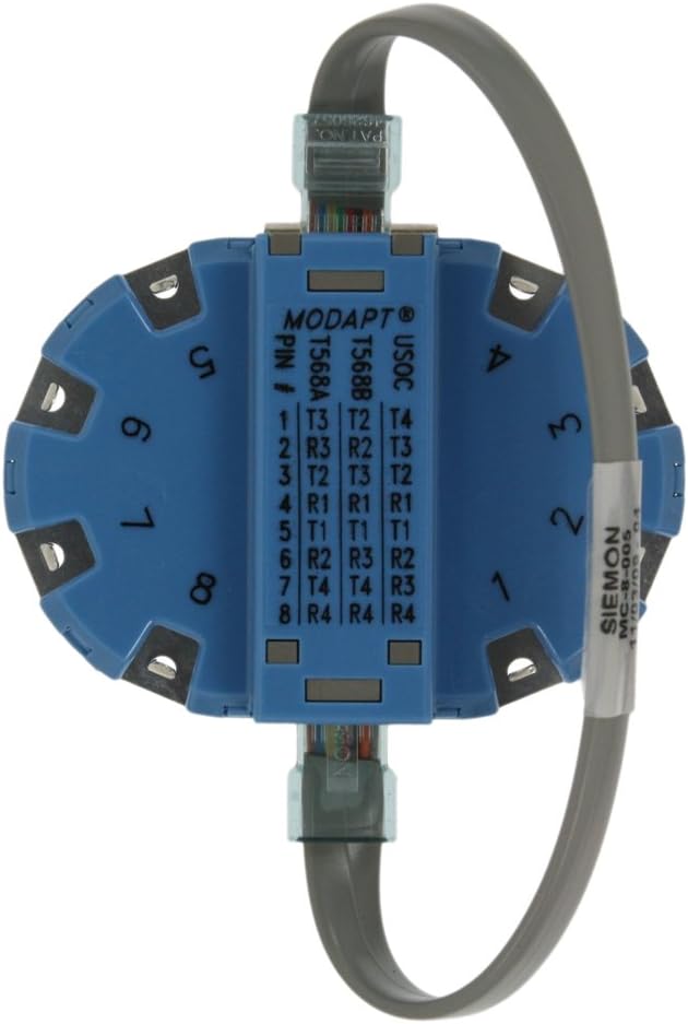 Leviton Modular Plug Breakout Adapter, 40070-MDP - Electrical ...