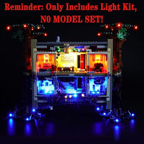MENZAVA LED Light Kit Compatible with LEGO 75810 The Upside Down ...