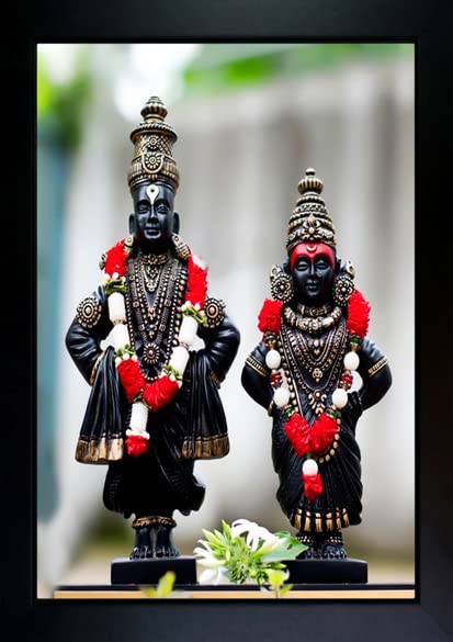 FRAME WALA Vitthal Rukmini Photo Frame Wall Painting For Home ...