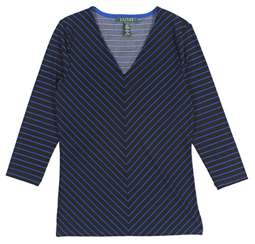 Ralph Lauren Women's V Neck Chevron Print Top | eBay