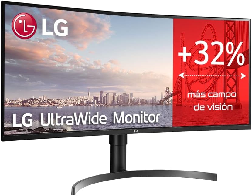 Amazon.com: LG 35WN65C-B 35-inch-inch Curved UltraWide QHD HDR Monitor ...