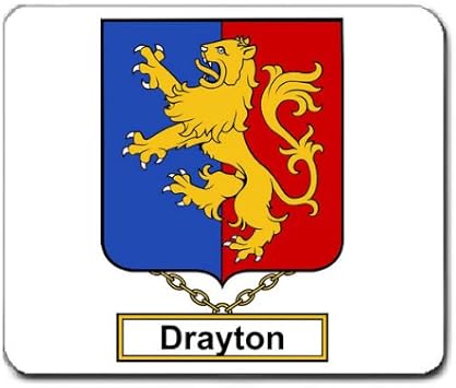 Amazon.com: Drayton Family Crest Coat of Arms Mouse Pad : Office Products