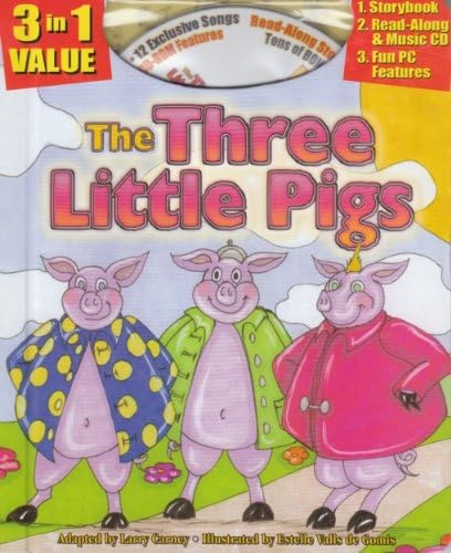 The Three Little Pigs: Sing-Along CD, Storybook, PC Features: Various ...