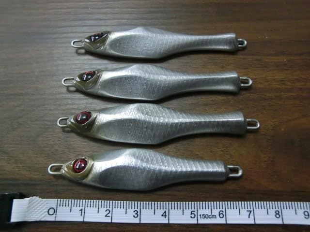 Amazon.co.jp: 剣舞 ヒラメ ジグ 40gx3個 30gX1個 : ホビー