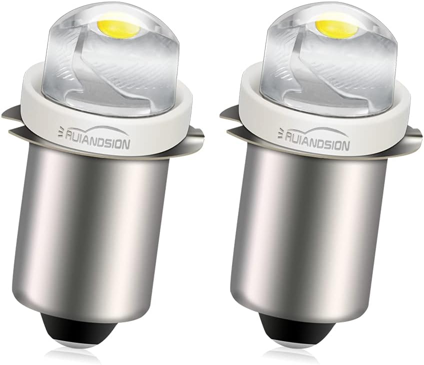 Ruiandsion 2pcs P13.5S LED Bulb 3-18V COB 0.5W 3V 4.5V 6V 9V 18V ...