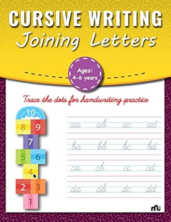 Cursive Writing : Joining Letters : Moonstone, Rupa Publications ...