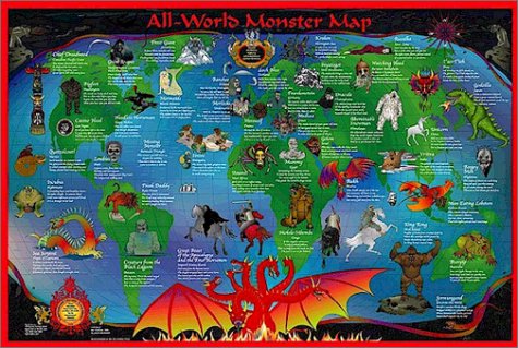 Amazon | All-World Monster Map | Action & Adventure