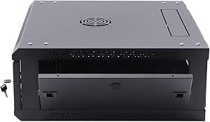 Amazon.com: BANLICALI Network Cabinet, 4U Wall Mount Rack Server ...