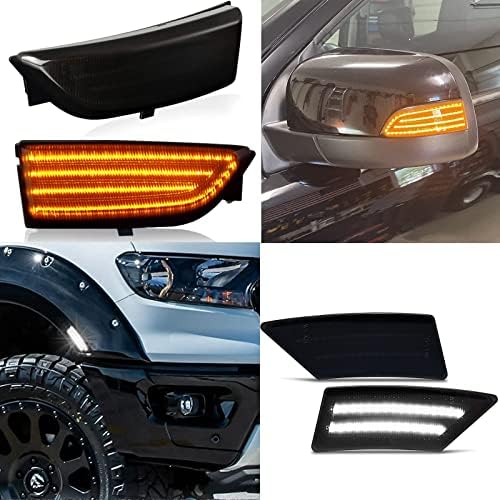 Amazon.com: Gempro 4PCS Led Sequential Amber Side Mirror Turn Signal ...