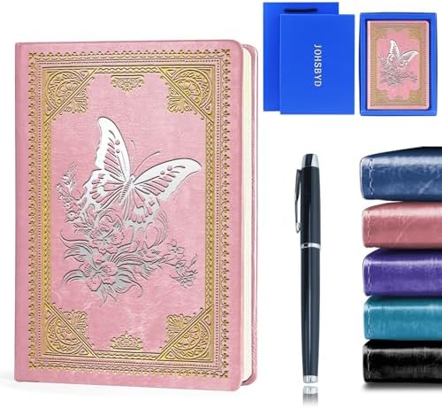 Amazon.com : JOHSBYD Butterfly Gifts Butterfly Faux Leather Vintage ...
