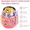 Amazon.com: Pawtong 10oz Soup Thermo for Hot Food Kids Insulated Food Jar,Thermo Hot Food Lunch ...