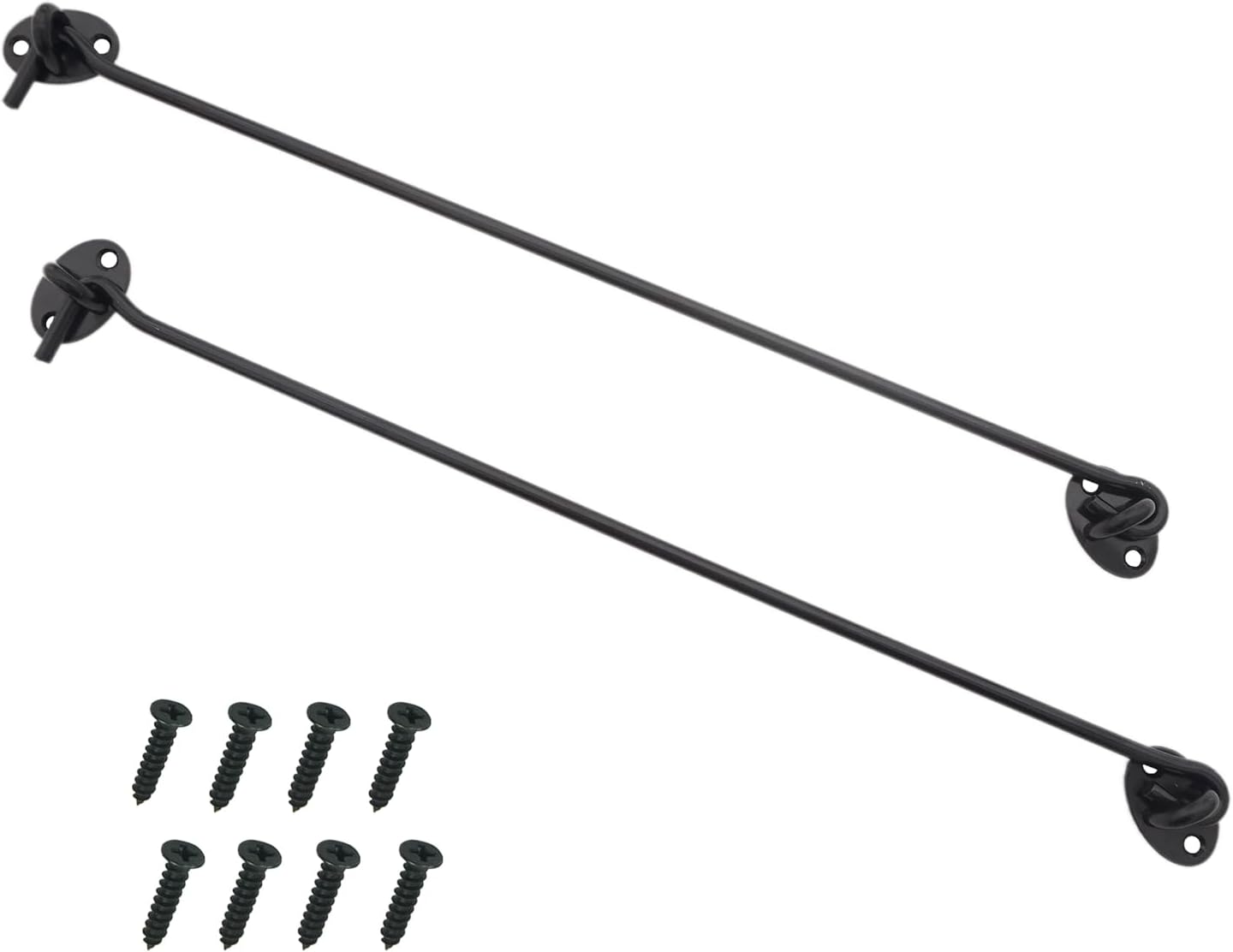 Amazon.com: Proshopping 2PCS 14 Inch Stainless Steel Barn Door Hook and ...