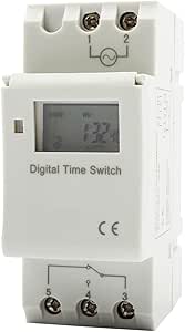 Amazon.co.jp: 2pcs Digital Programmable Time Relay Electronic Timer ...