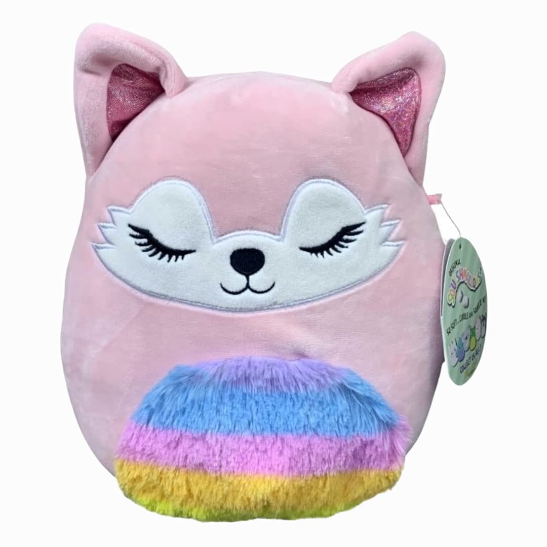 Buy Squishmallows Official Kellytoy Alessi The Fox Squishy Soft Plush ...