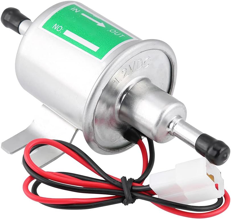 12V Fuel Pump,12V Universal Gasoline Petrol Electric Fuel Pump Gas ...